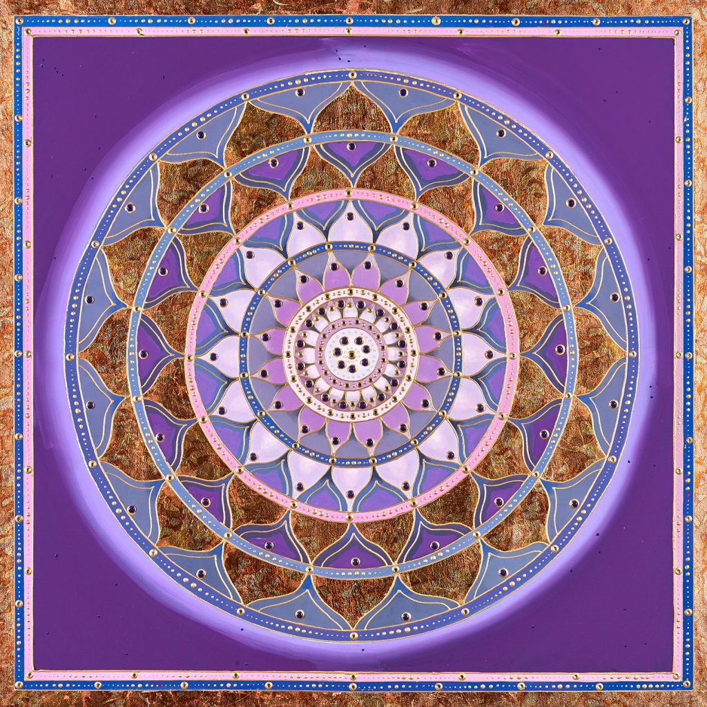 Multi Purple Mandala – Mandala