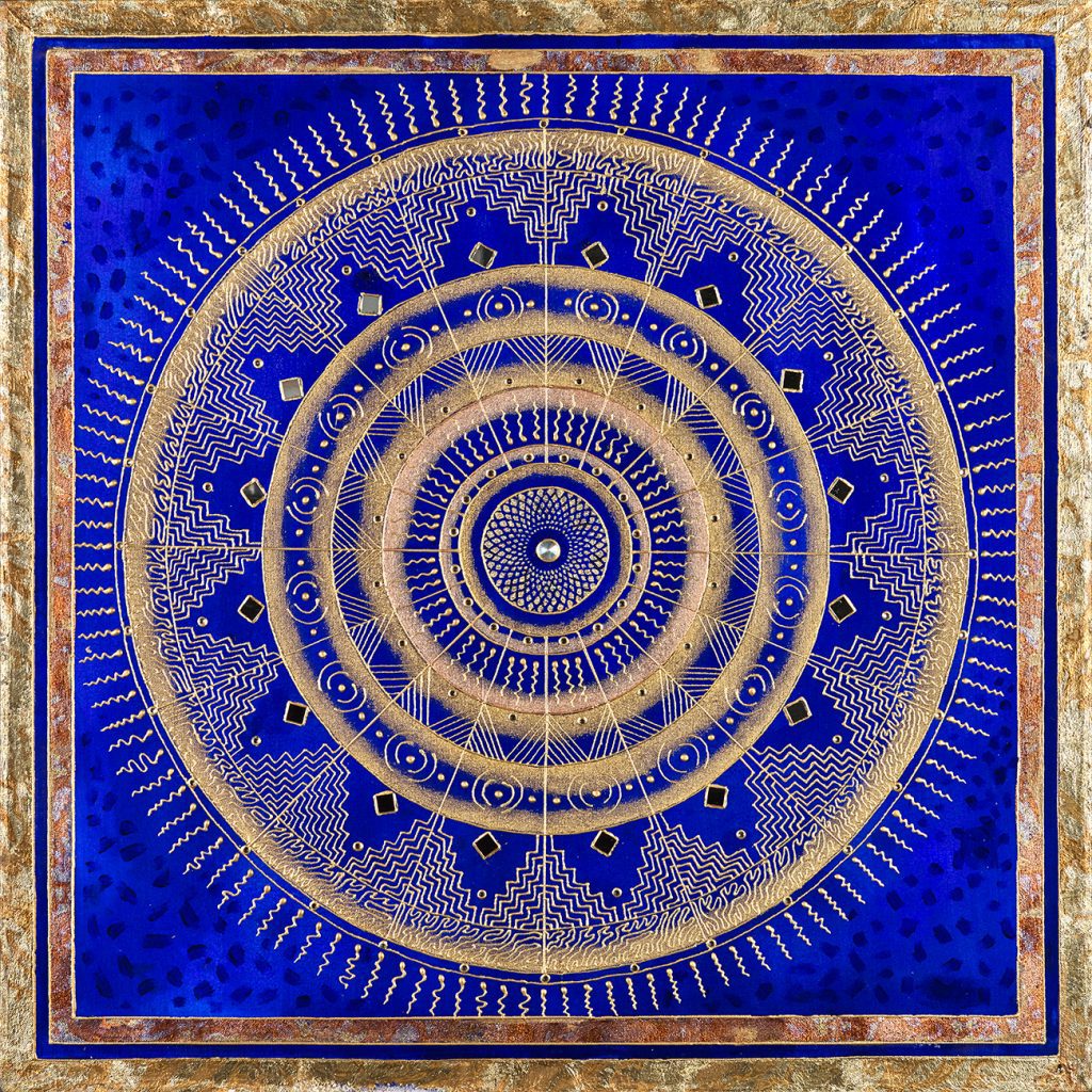 Radiant Blue Mandala – Mandala