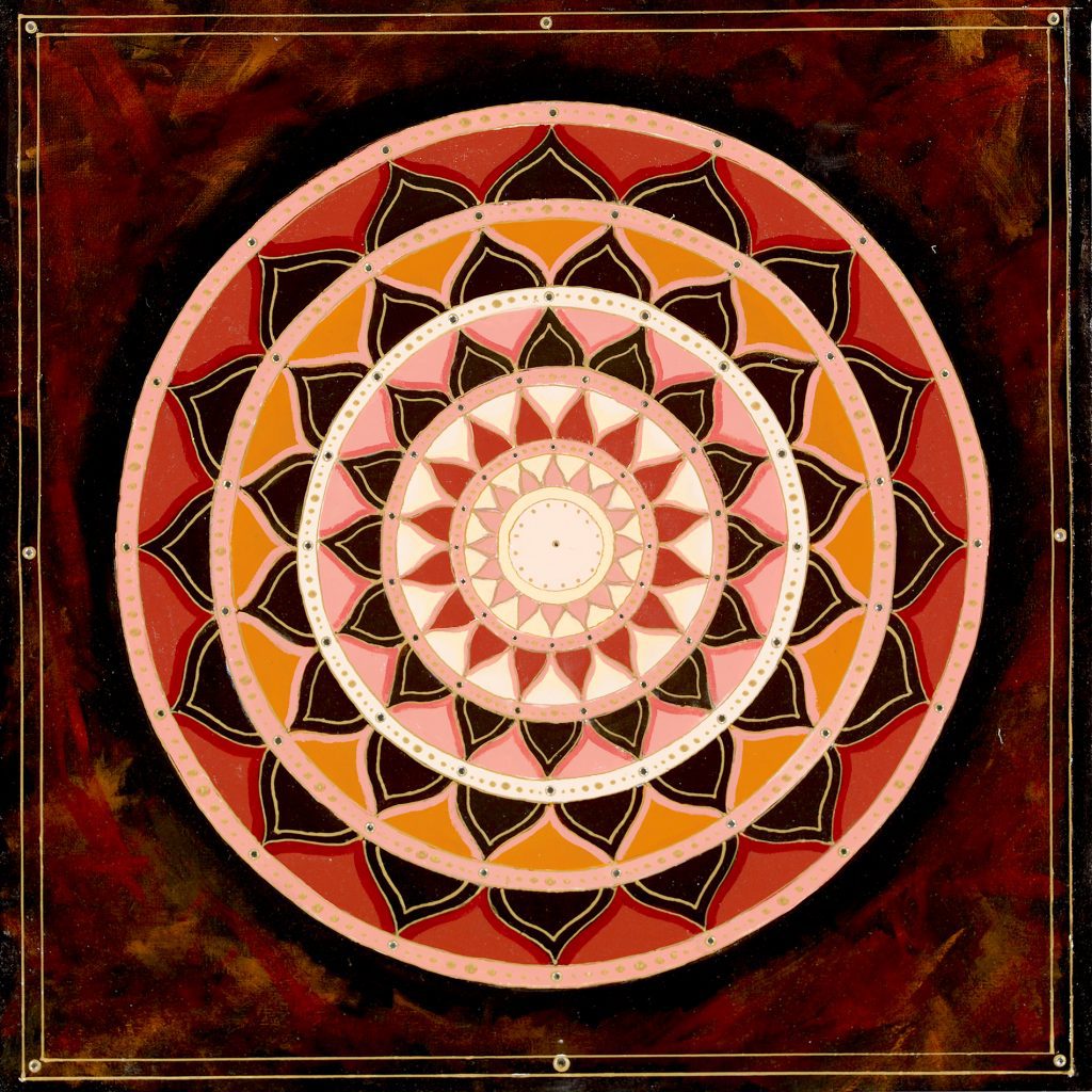 Brown Crown Mandala – Mandala