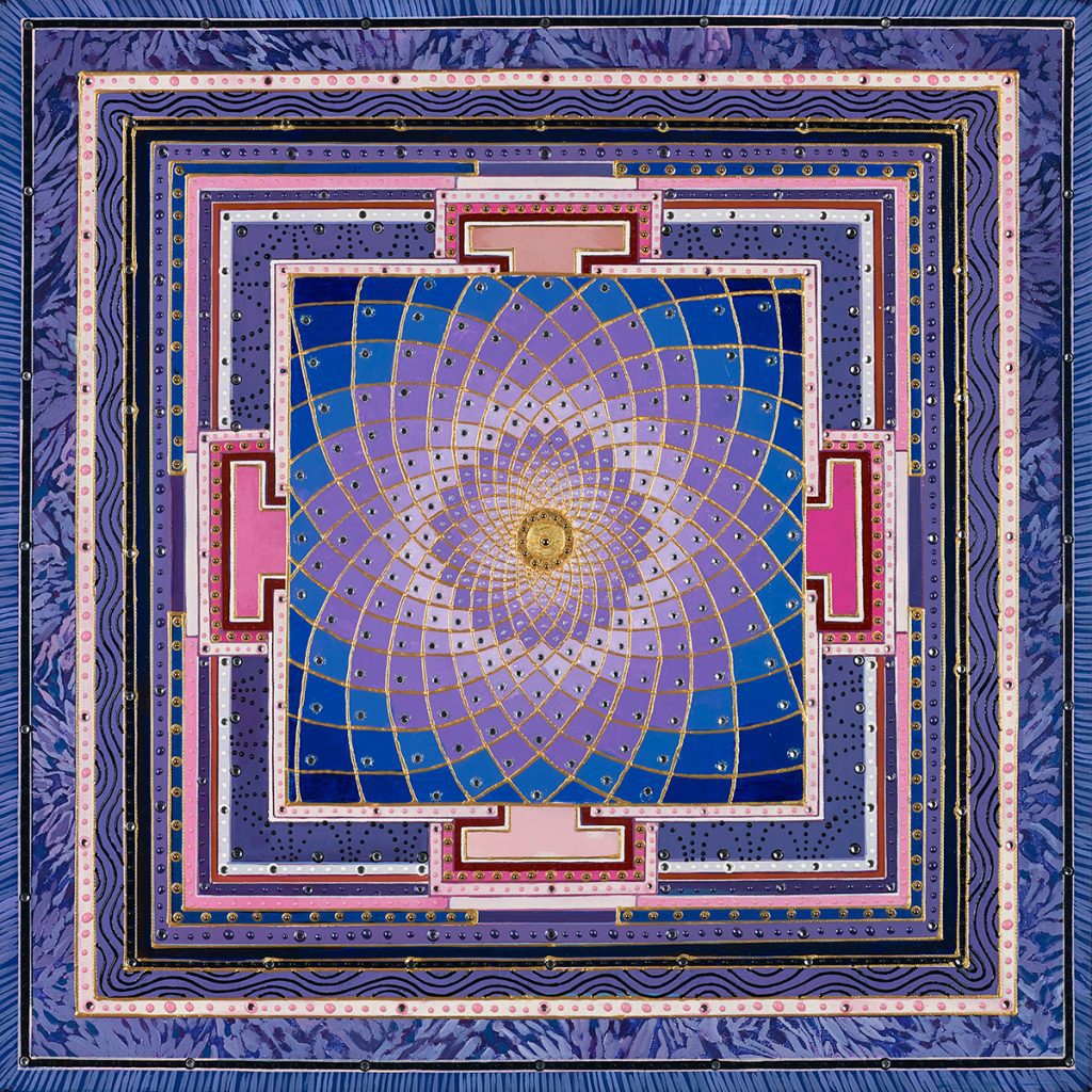 Purple Mandala Gates – Mandala